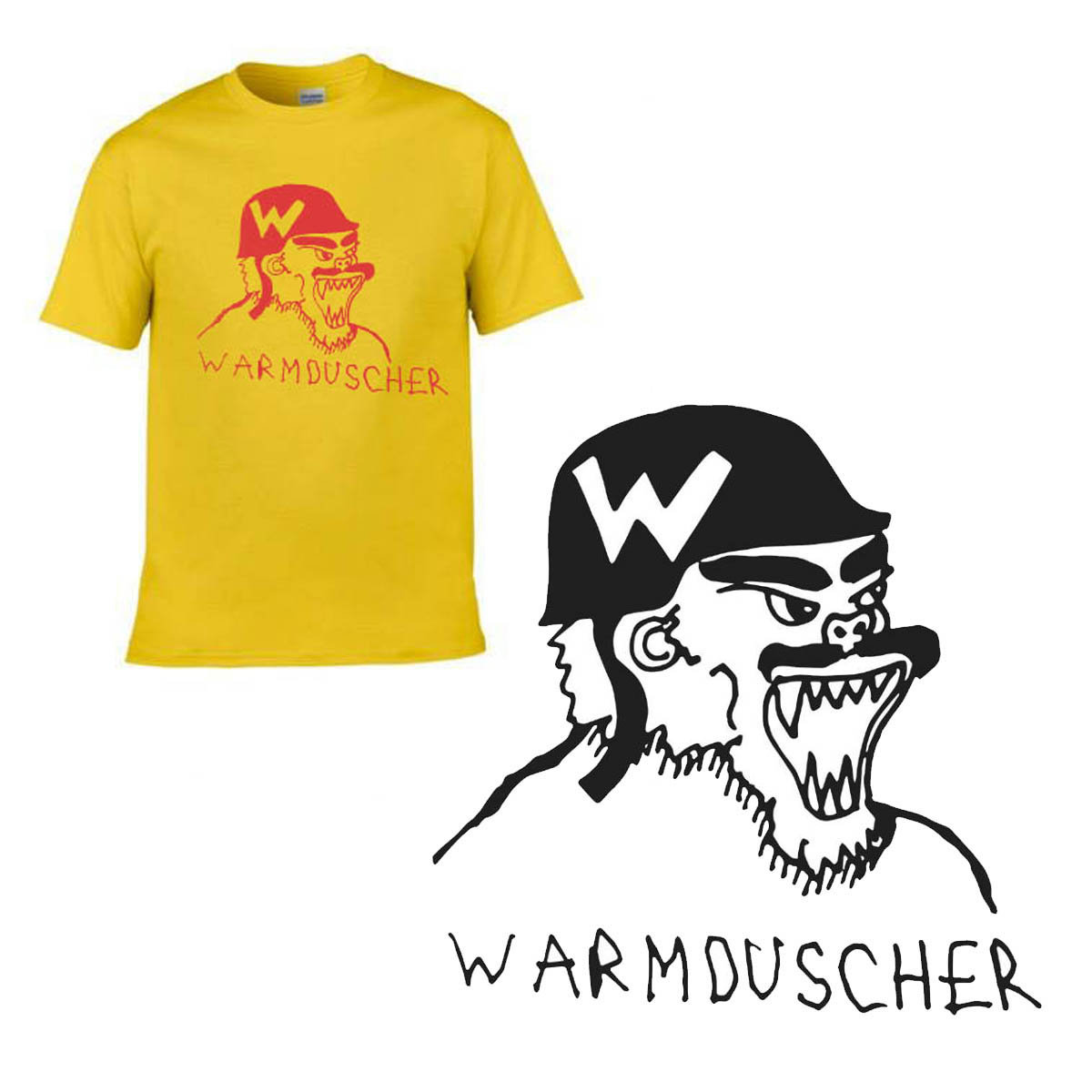 Warmduscher Pulling Zillas Sac Ltd Edition T Shirt | Warmduscher