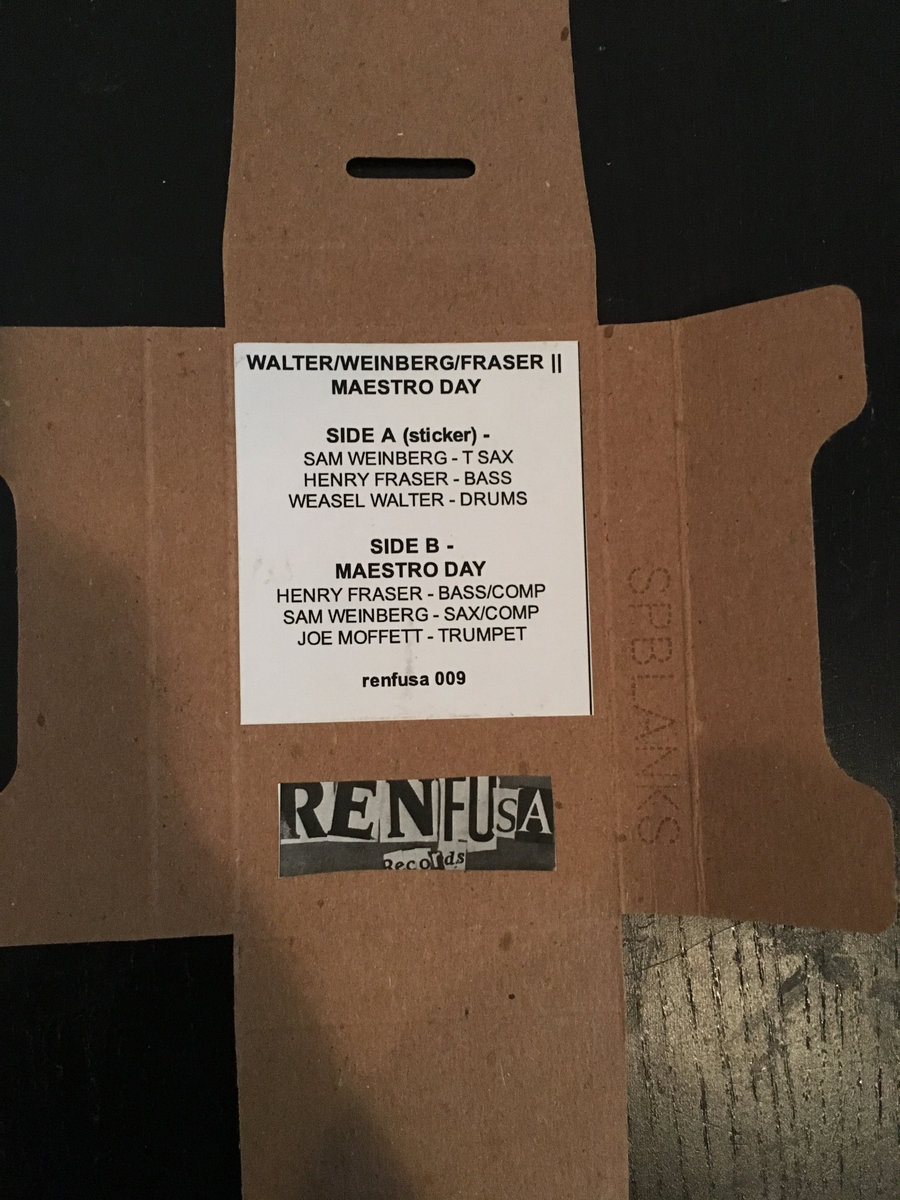 Walter/Weinberg/Fraser|Maestro Day Split | Weasel Walter, Henry Fraser ...