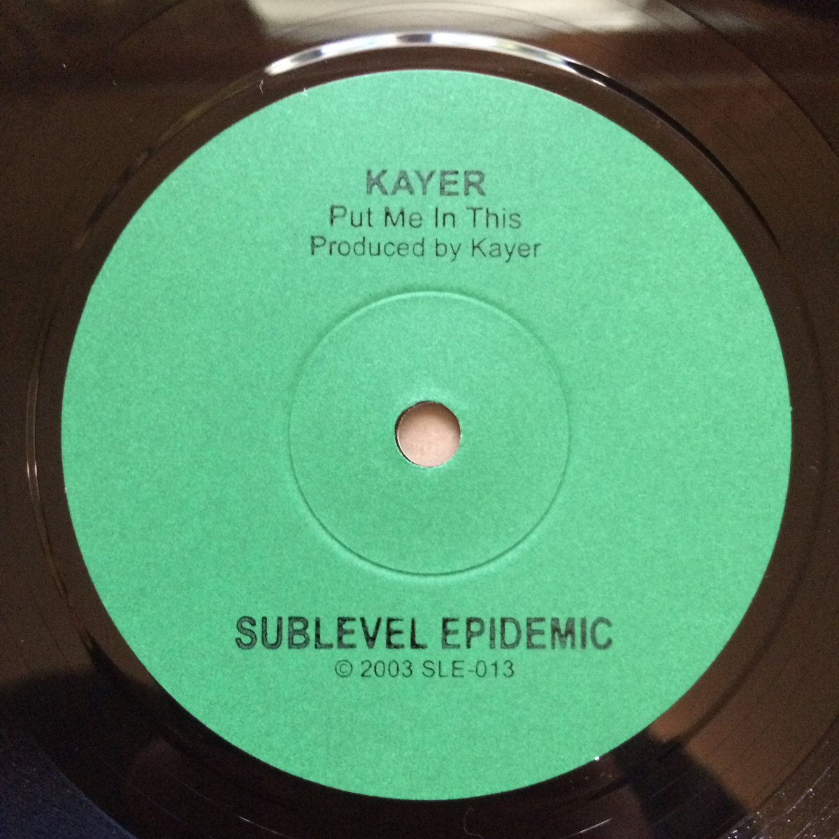 Kayer & Kegs One 7" + Bonus track | Kayer