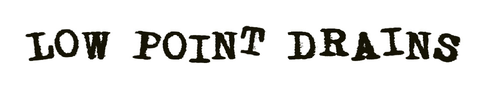 LOW POINT DRAINS | Low Point Drains