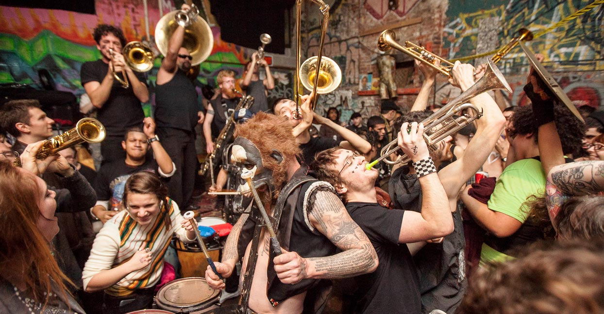 The Positive Energy of Punk Marching Bands | Bandcamp Daily