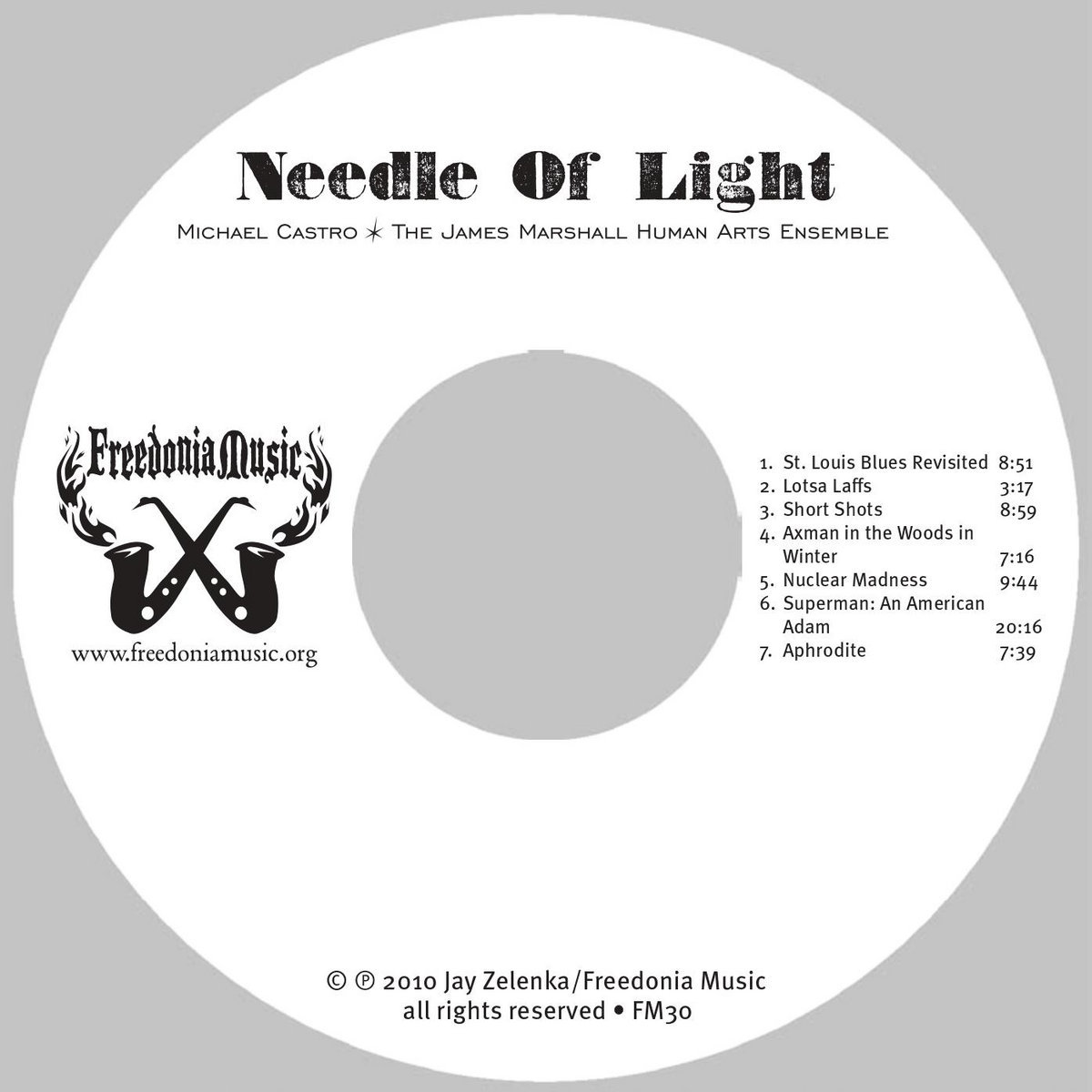 Needle Of Light | The James Marshall Human Arts Ensemble * Michael ...