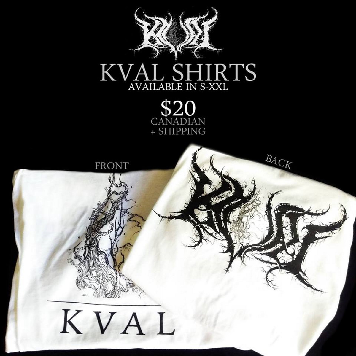 Kval Official Shirt | Hypnotic Dirge Records