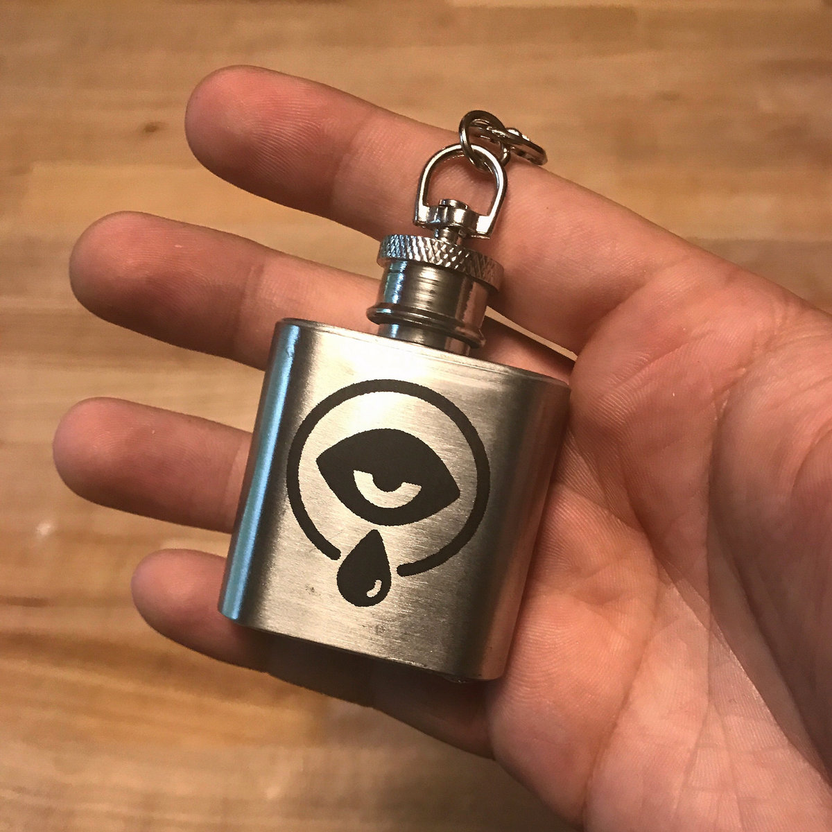 Keychain Mini Flask | BLUDHONEY RECORDS