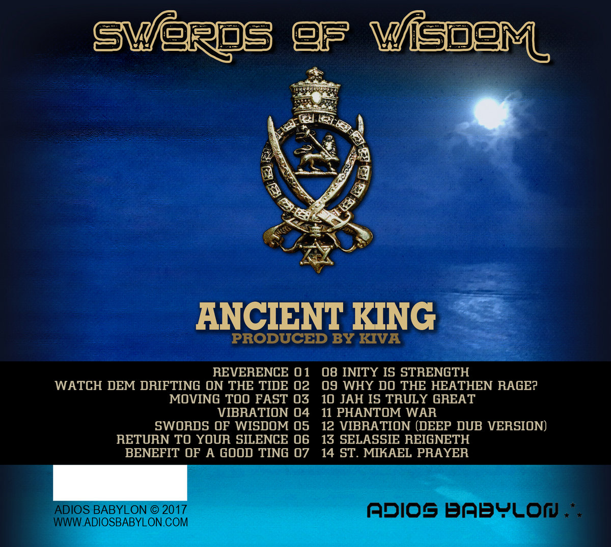 "Swords of Wisdom" LP | Ancient King | Adios Babylon
