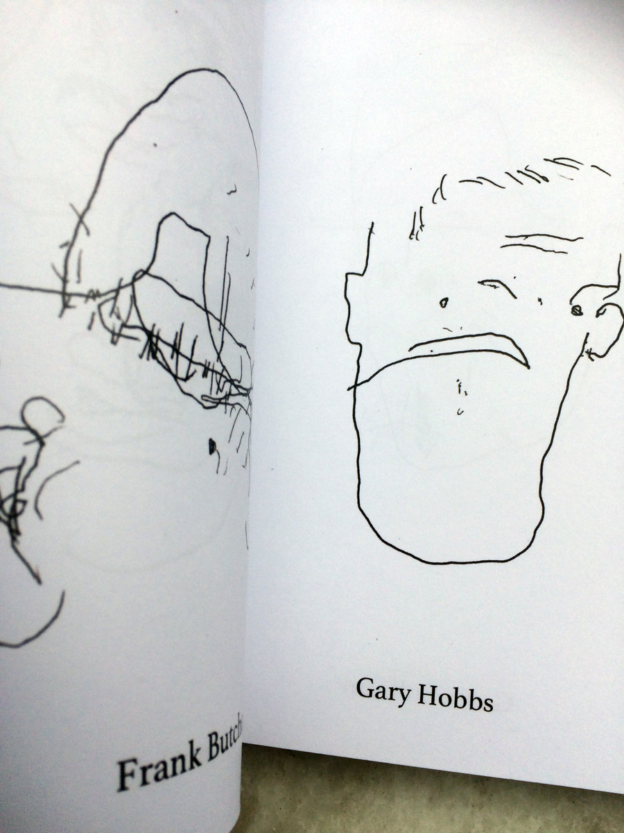 140 Blindfolded Drawings of EastEnders Characters book (Signed) | Shitmat