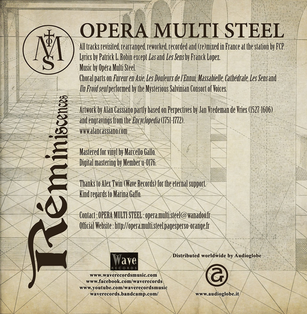 Réminiscences | Opera Multi Steel