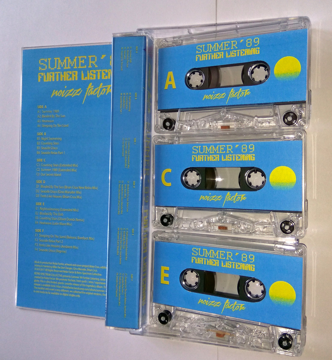 Summer '89 Extended Pleasure | Noizz Factor | Retro Spectrum Collective