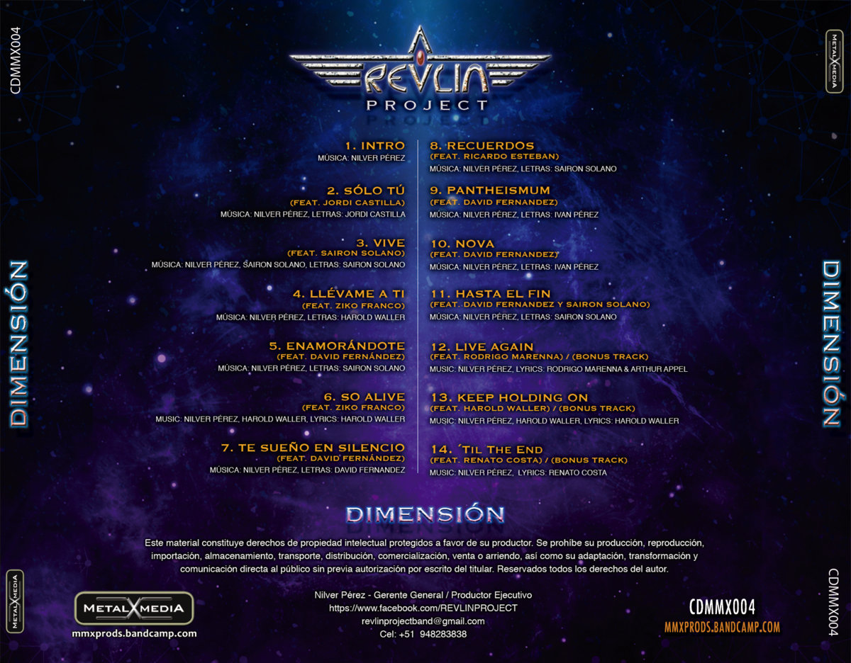 Dimensión (Bonus Tracks) | Revlin Project