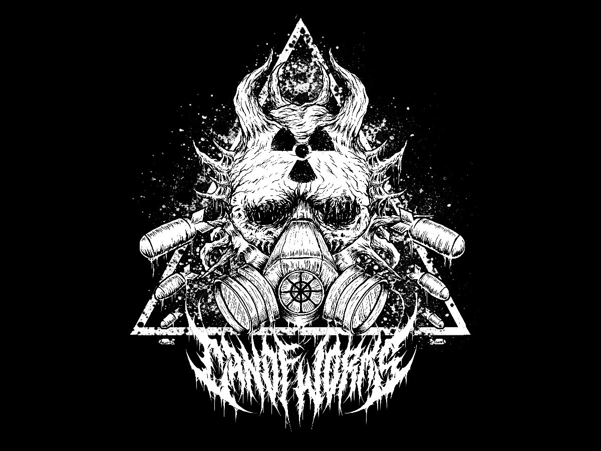 Nuclear Demon T Shirt | Can of worms