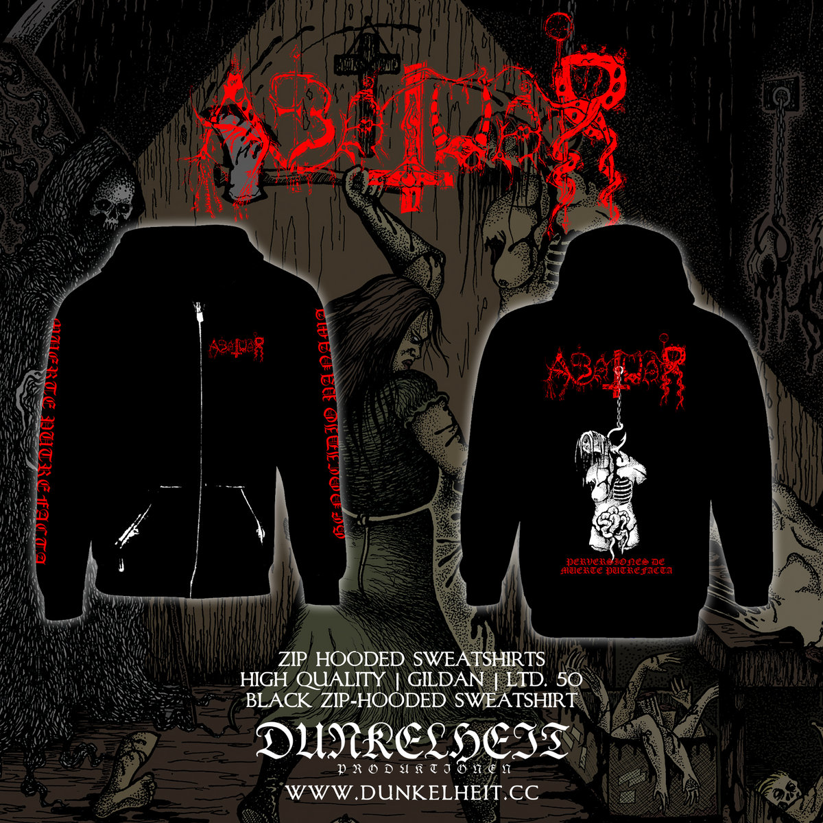 Perversiones De Muerte Putrefacta | ABATUAR | Dunkelheit Produktionen