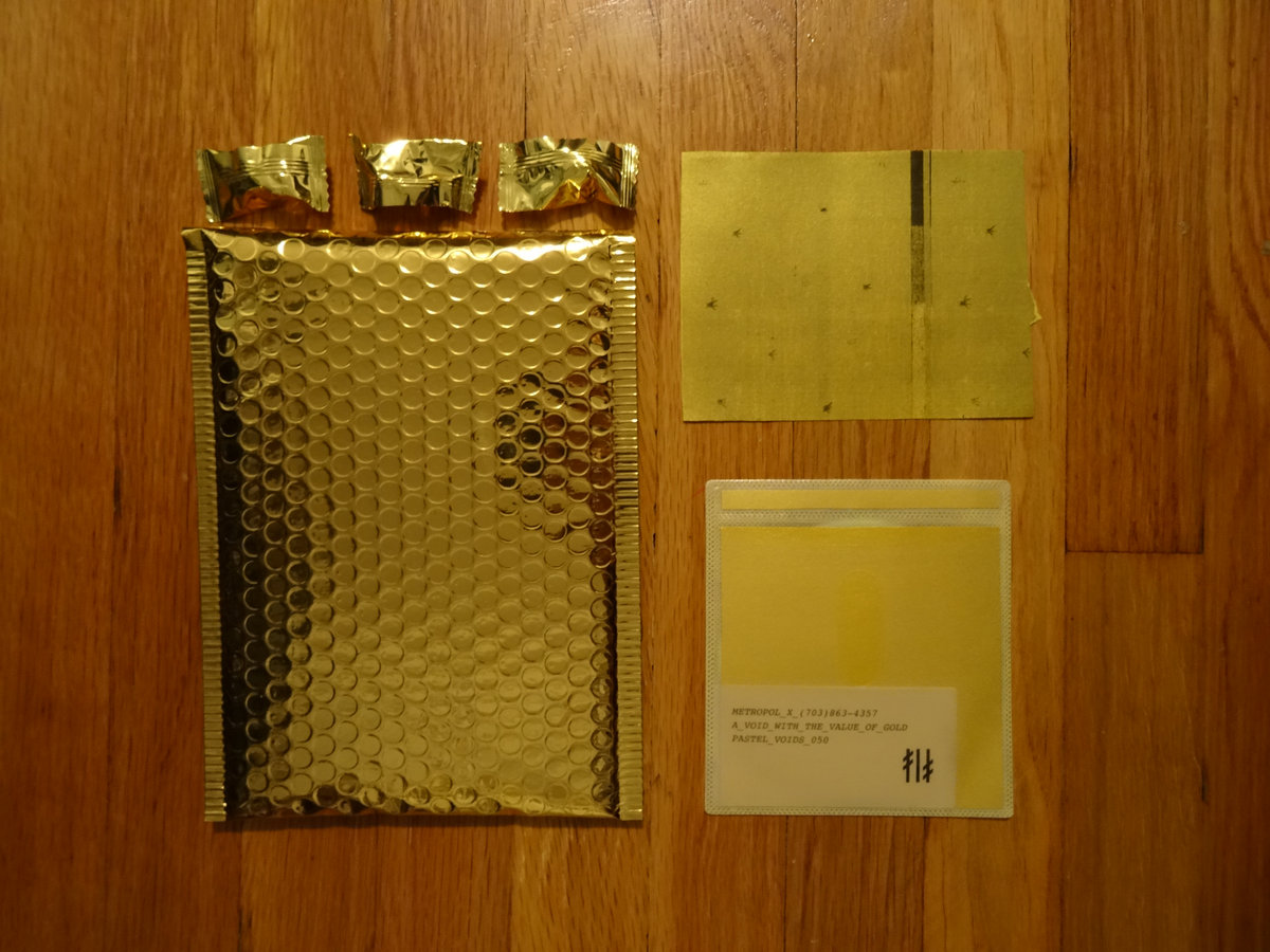 A Void With The Value Of Gold [Void_050] | Metropol x (703) 863-4357 ...