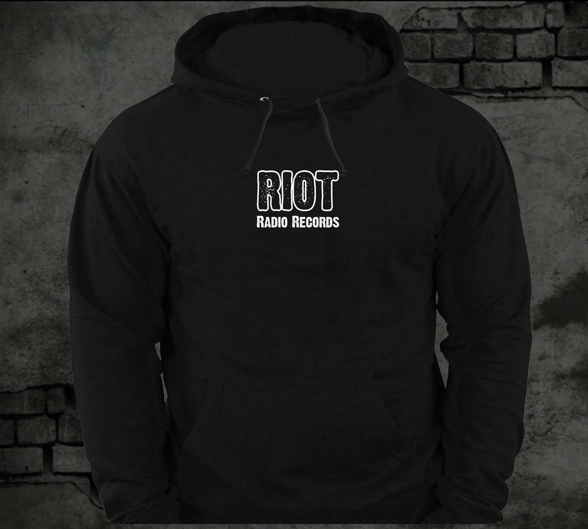 RIOT Radio Records Logo Hoodie | RIOT Radio Records