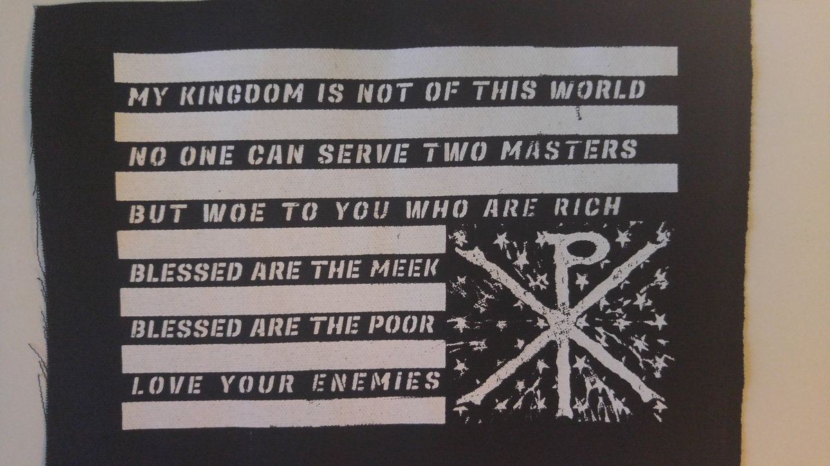 Chi Rho Flag Patch | psalters