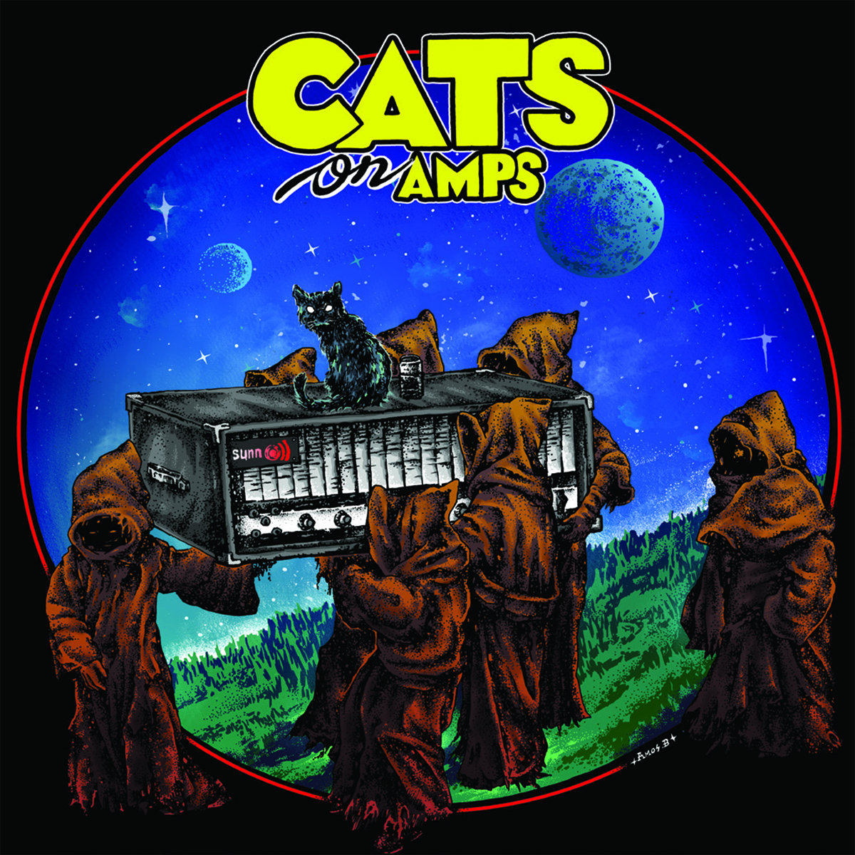 2018 CATS ON AMPS Calendar | Cats on Amps Records