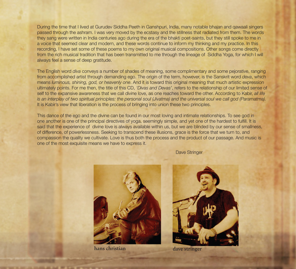 Divas & Devas | Dave Stringer