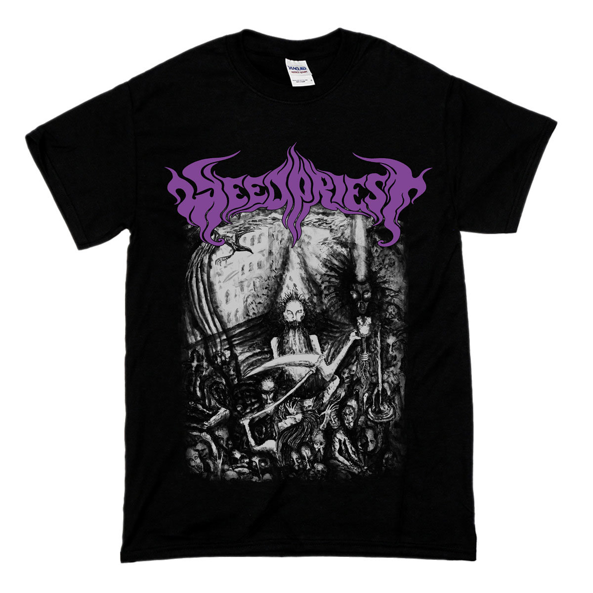 "Consummate Darkness" T-shirt | Weed Priest