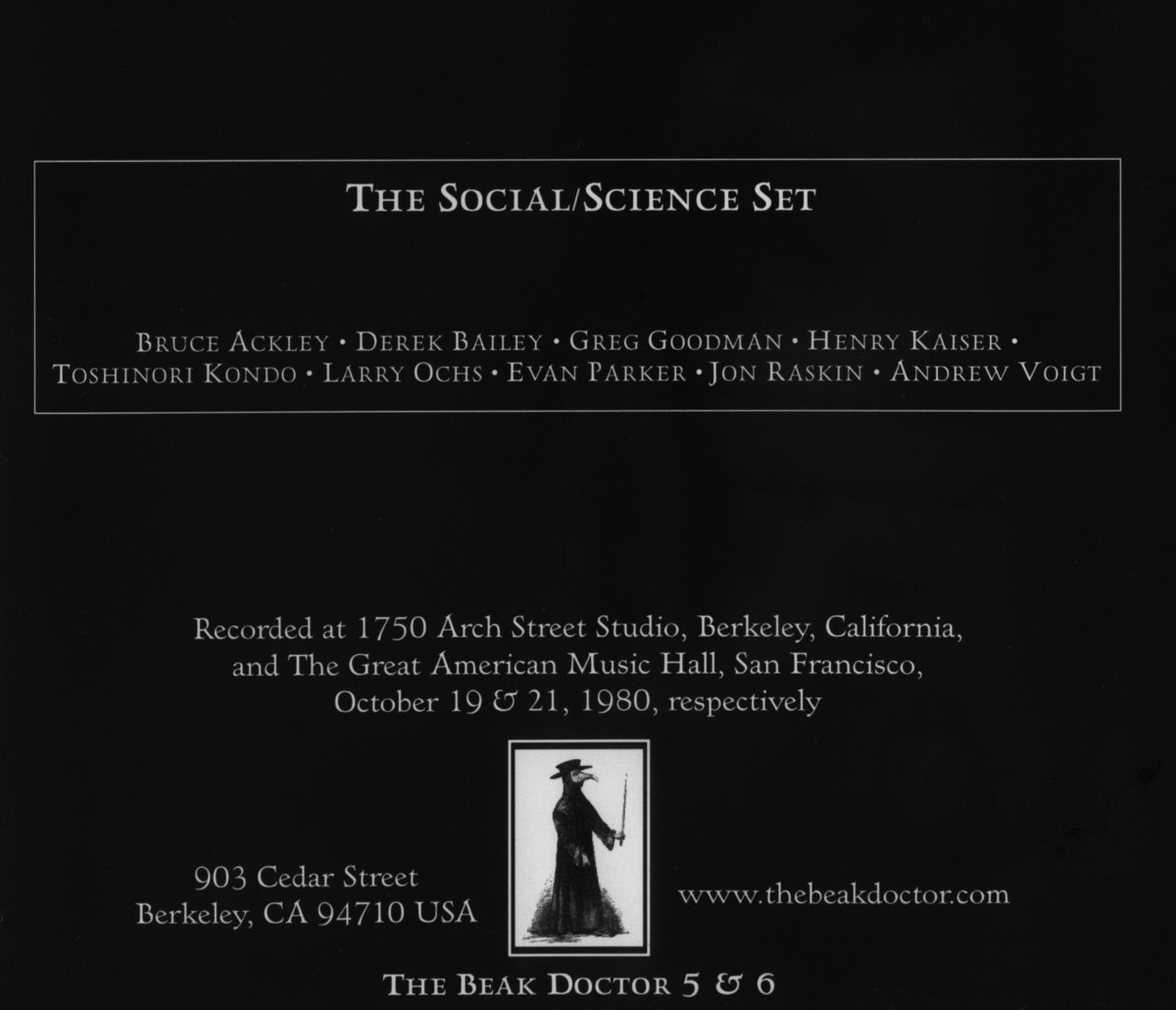 BD5&6: THE SOCIAL/SCIENCE SET | Ackley / Bailey / Goodman / Kaiser ...