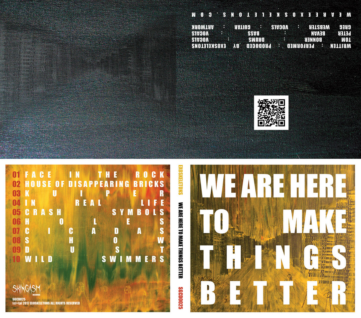 We Are Here To Make Things Better [Album] | Exoskeletons