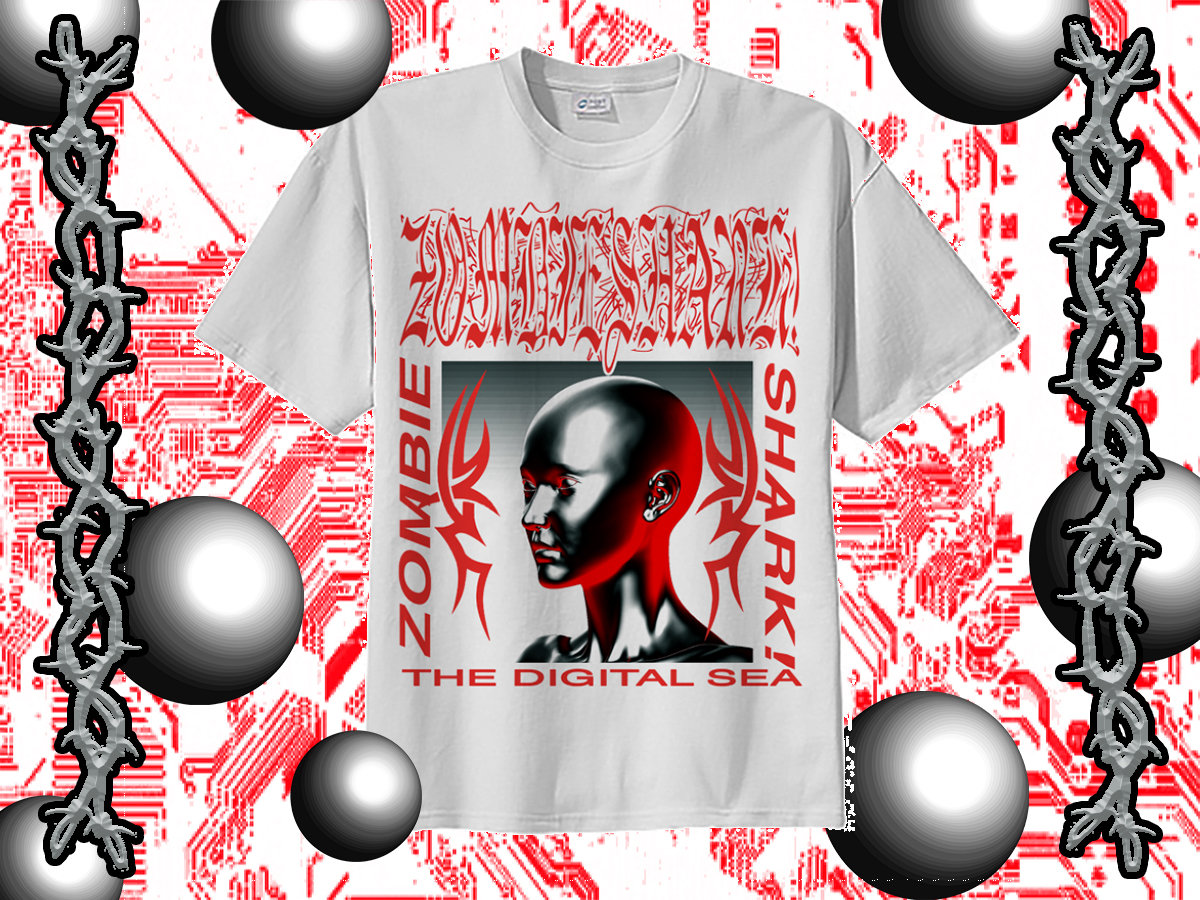 The Digital Sea | ZOMBIESHARK!