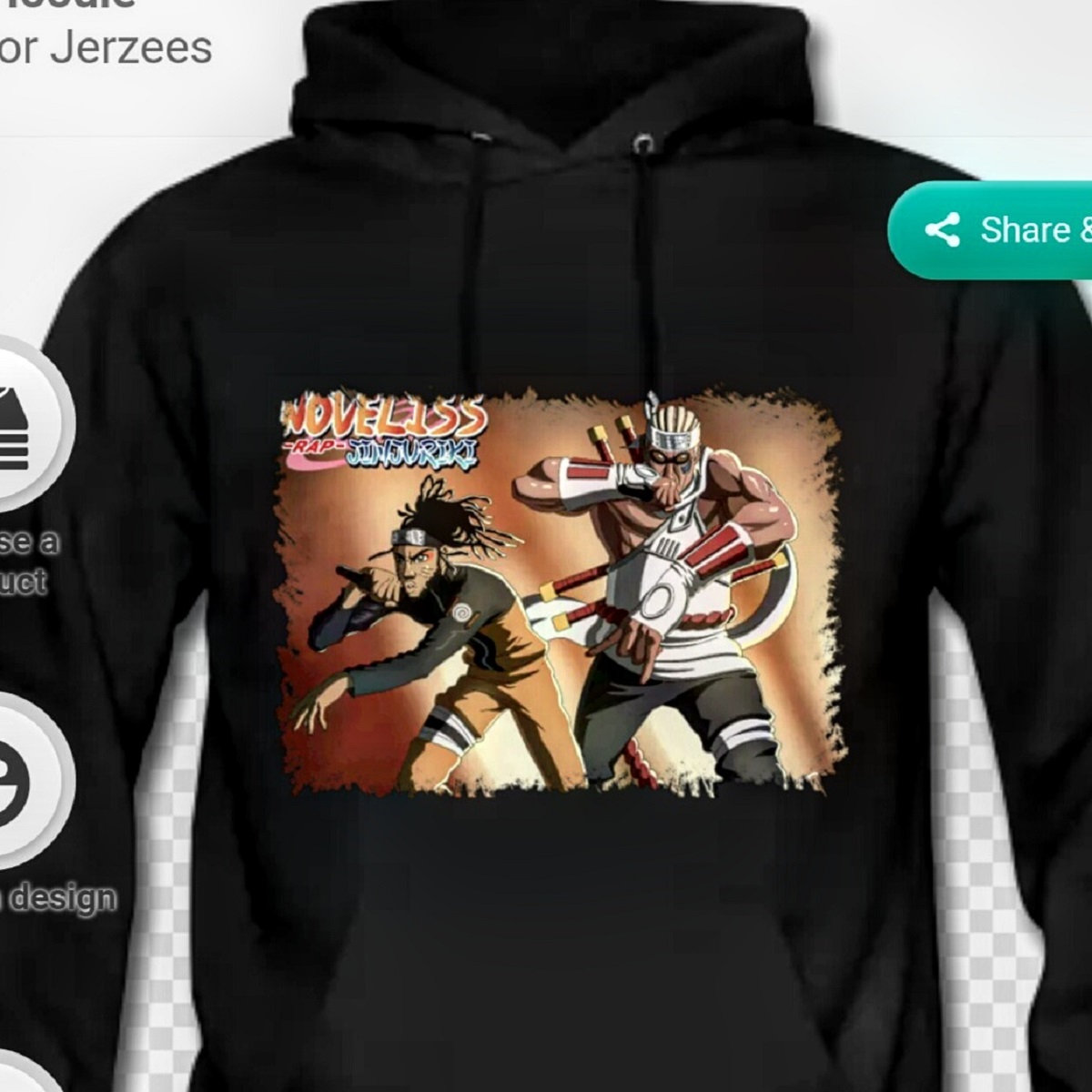 "Noveliss - Rap Jinjuriki" Hoodie | Noveliss