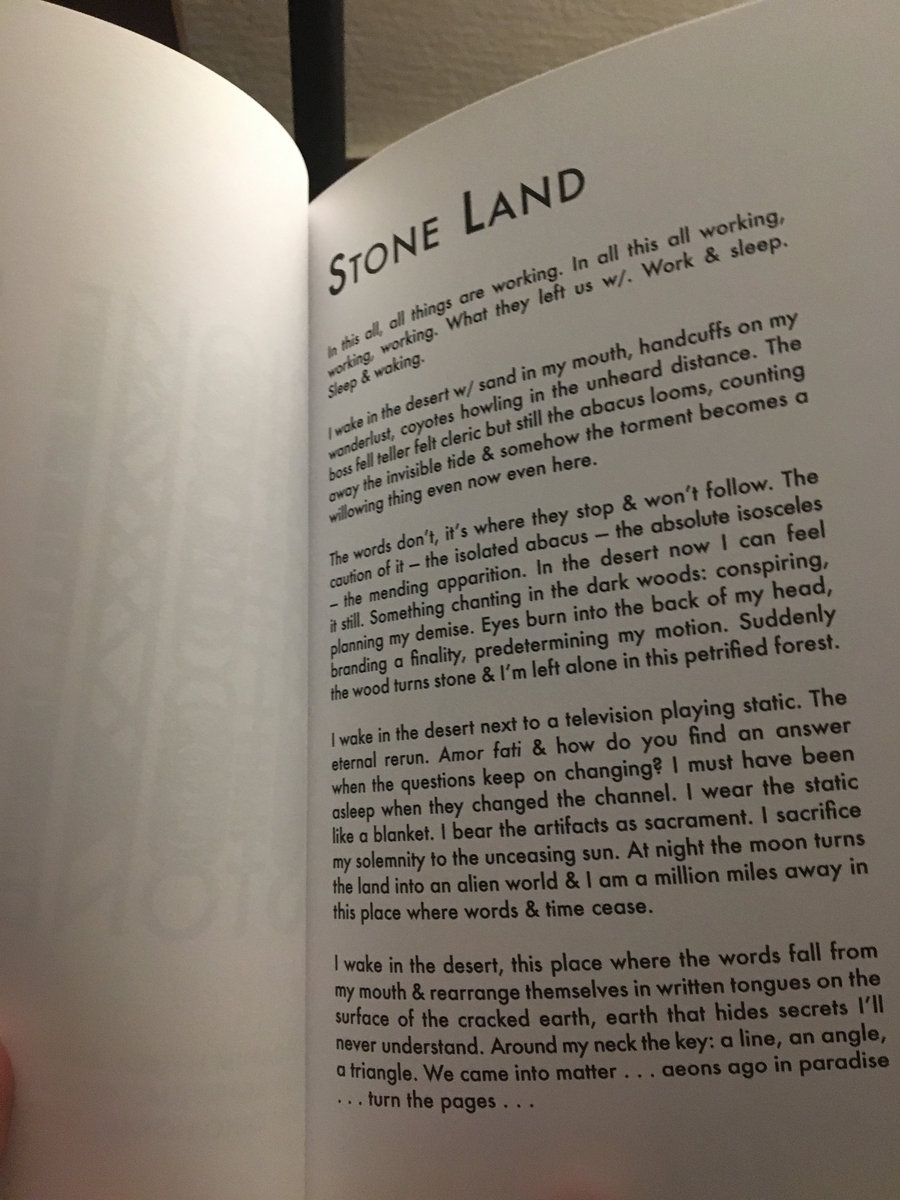 Stone Land Book | Rubber City Noise