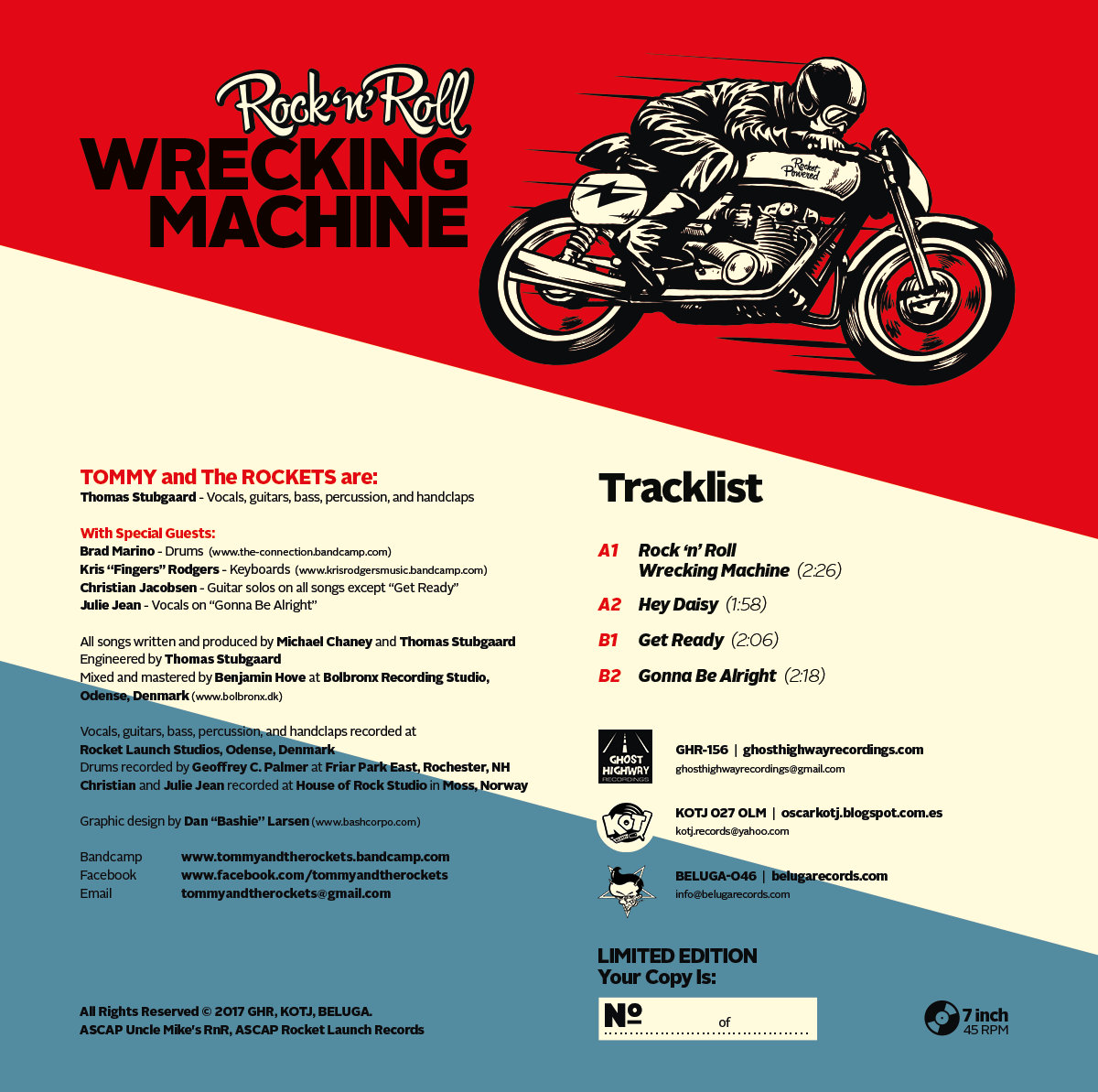Rock 'n' Roll Wrecking Machine | Tommy And The Rockets