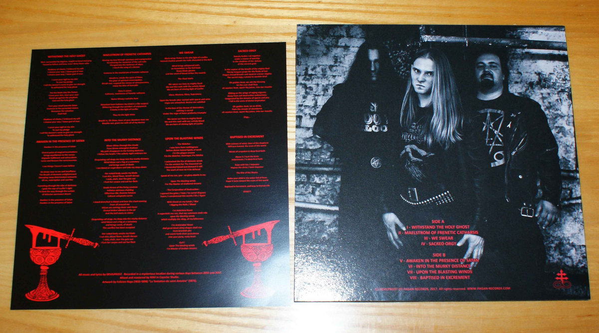 Devil Inspired Chants | DEVILPRIEST | Pagan Records