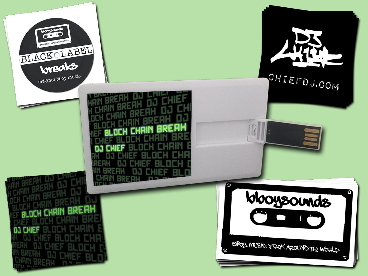Digital Download + Limited Edition USB Card + Sticker Pack | Bboysounds ...