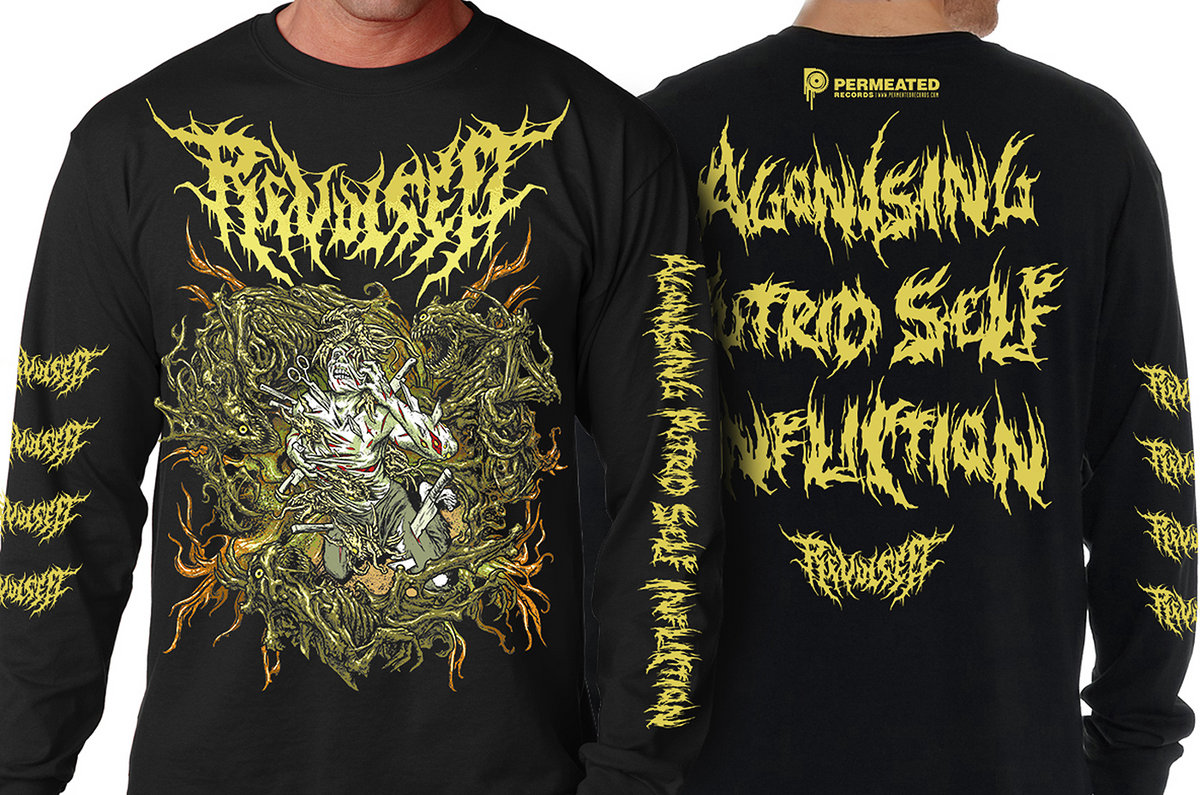 Agonising Putrid Self Infliction Long Sleeve - AVAILABLE NOW! | Revulsed
