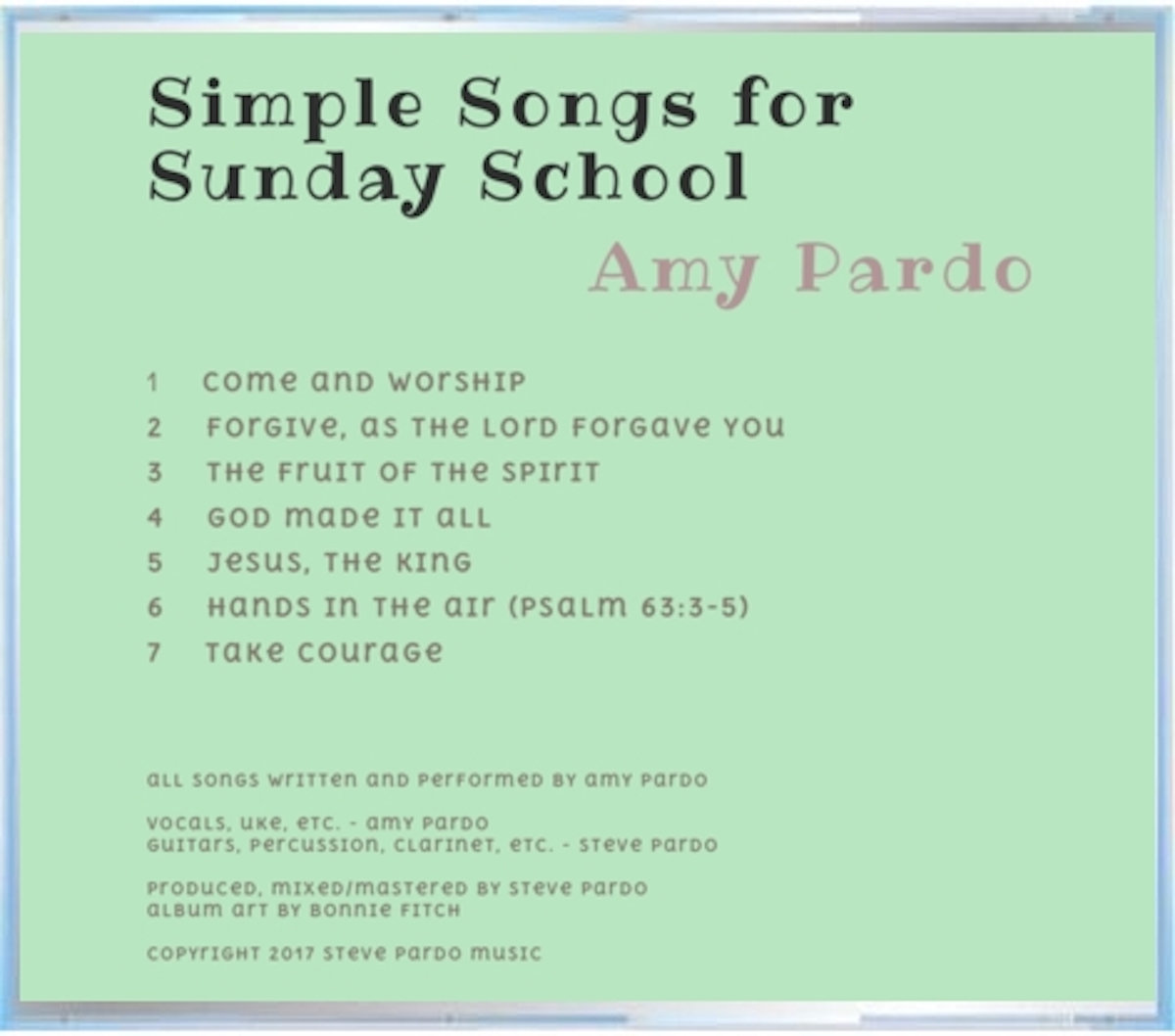 Simple Songs for Sunday School | Amy Pardo
