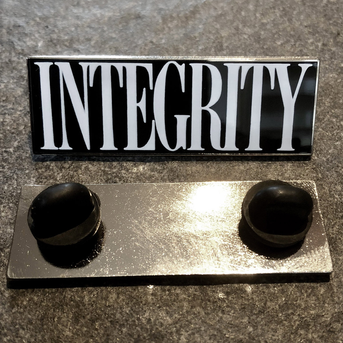 INTEGRITY classic logo enamel pin | Integrity