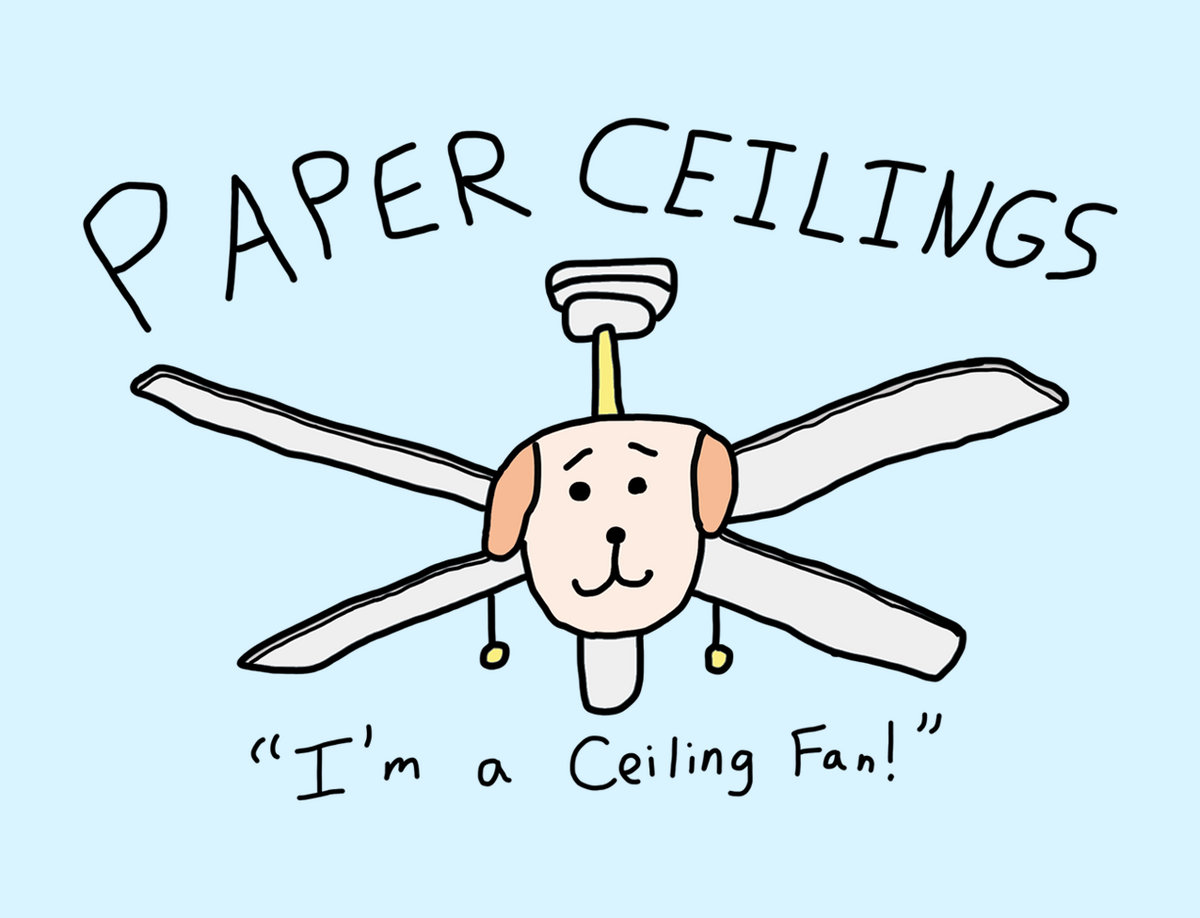 "Ceiling Fan" Sticker | Paper Ceilings