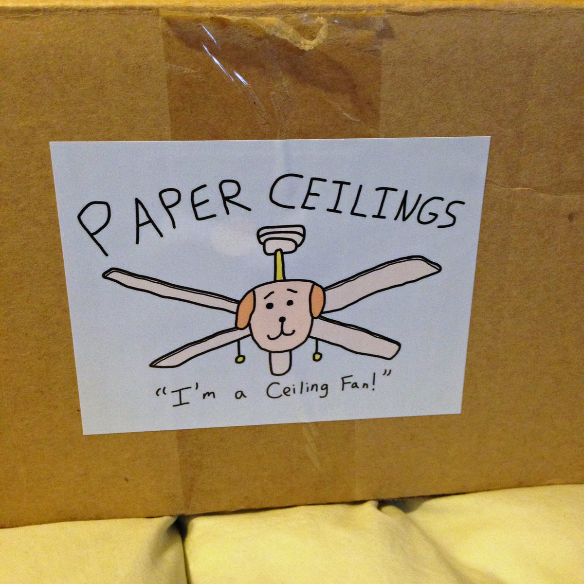 "Ceiling Fan" Sticker | Paper Ceilings