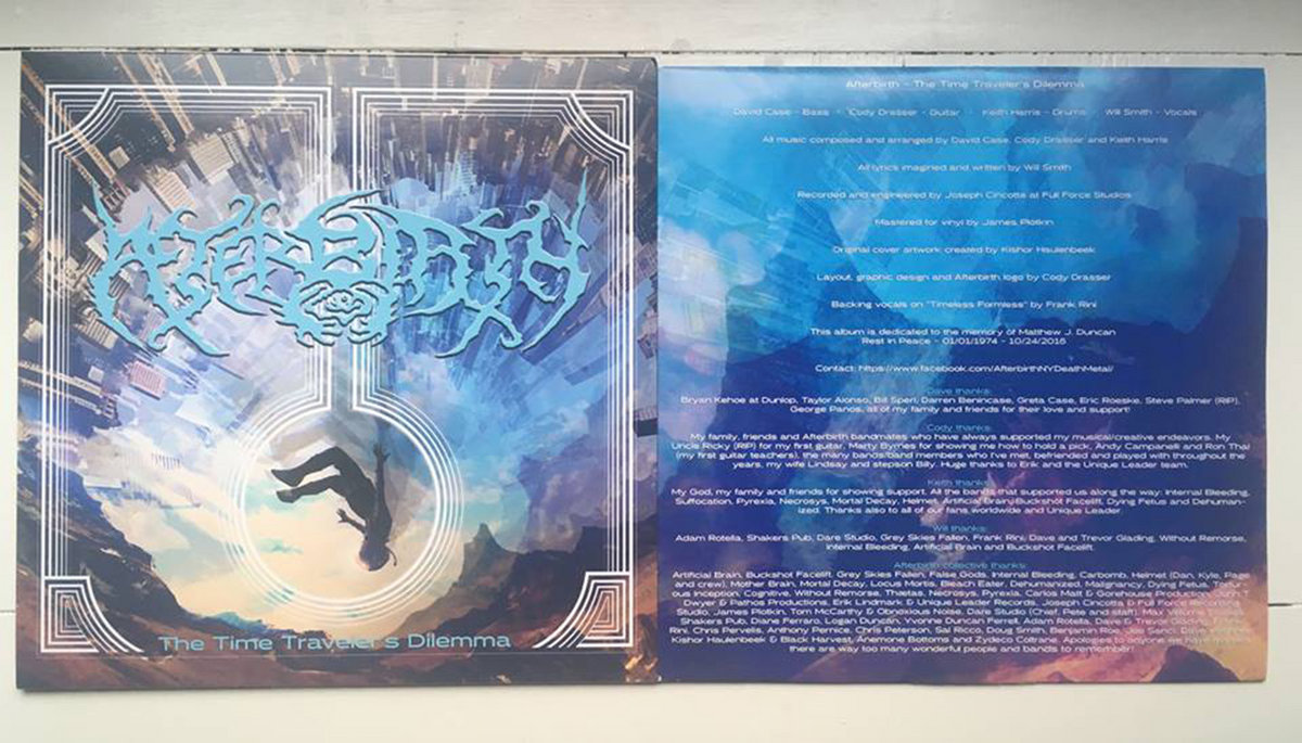 "The Time Traveler's Dilemma" Vinyl edition | Afterbirth