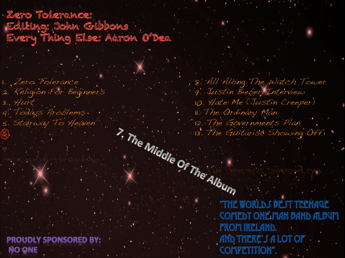 Zero Tolerance | Aaron O'Dea