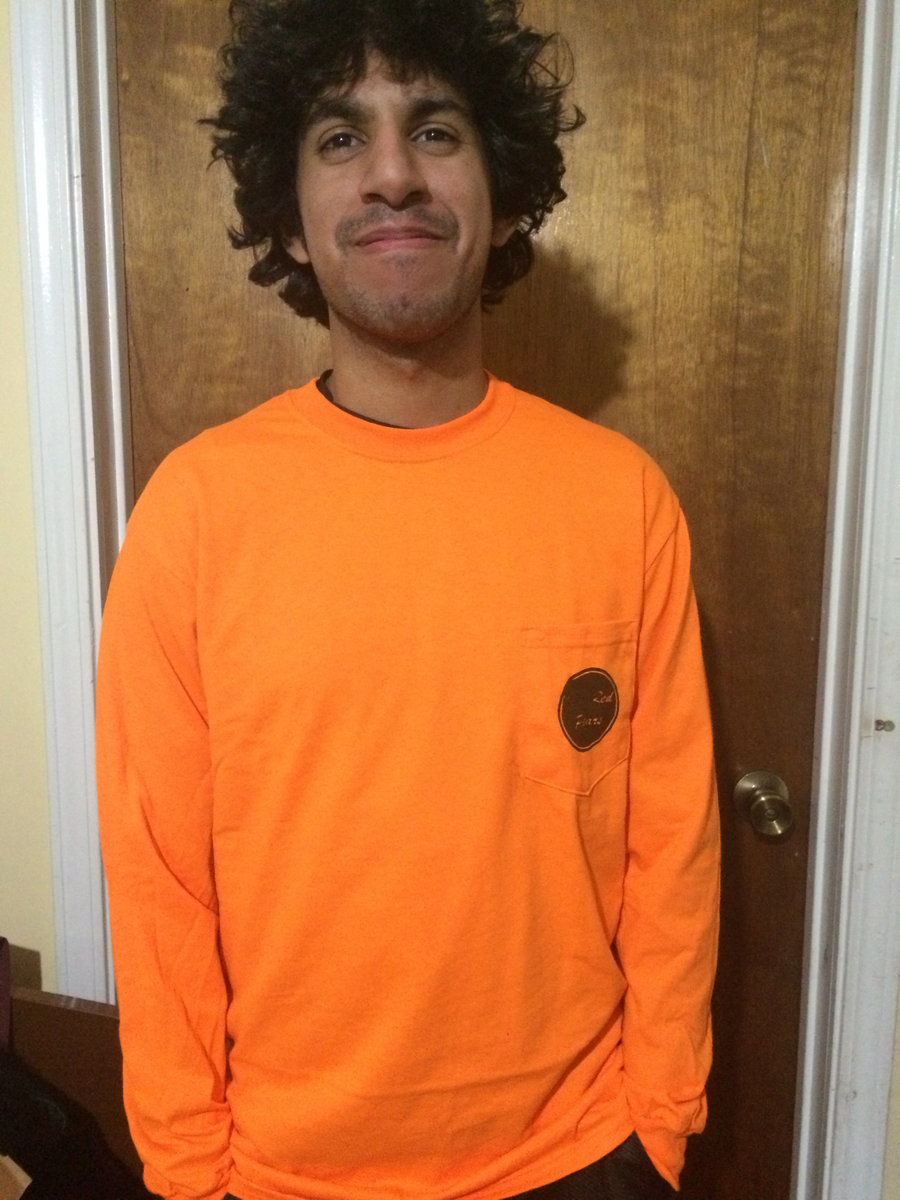 Orange and Black Long Sleeve Red Pears | The Red Pears