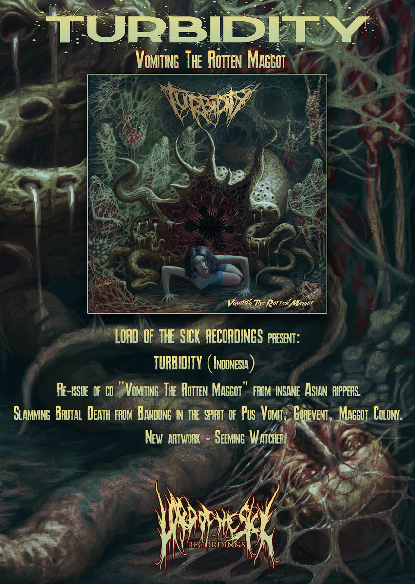 shirt TURBIDITY "Vomiting The Rotten Maggot" XL | Lord Of The Sick ...