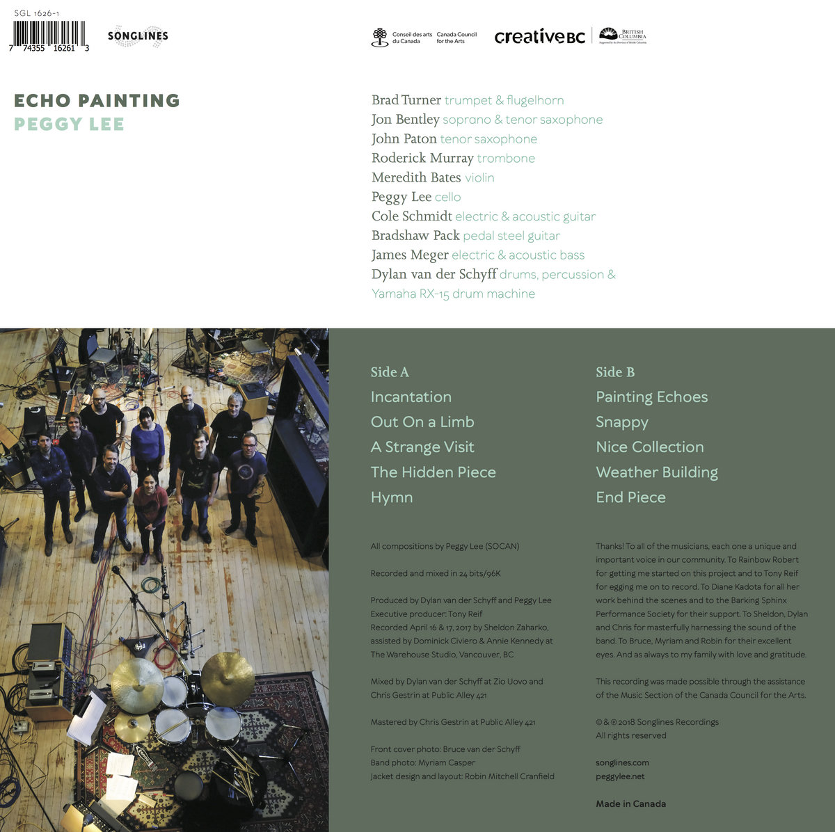 ECHO PAINTING | Peggy Lee