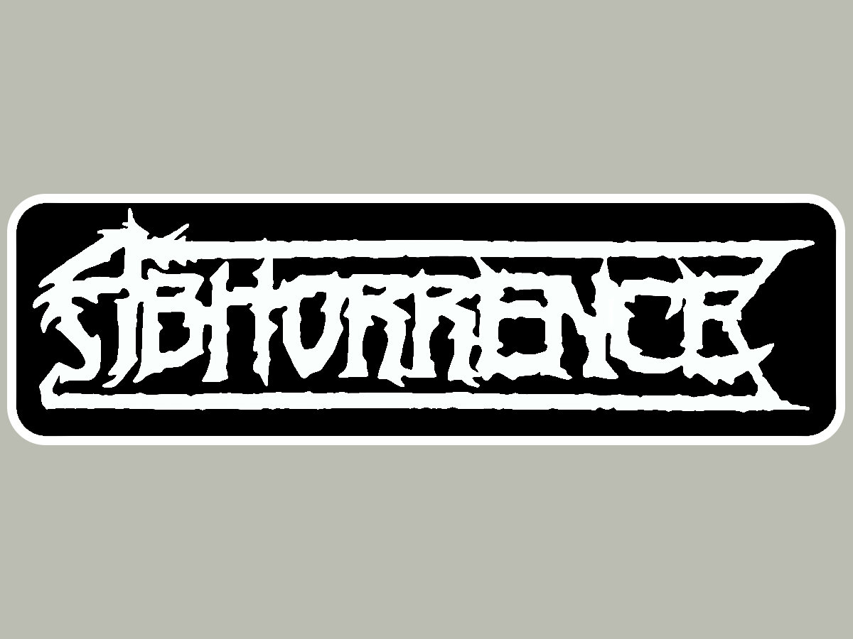 Embroidered logo patch (15 x 4,5 cm) | Abhorrence