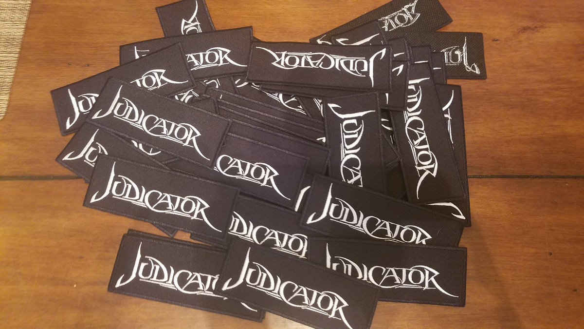 Judicator Logo 5x2 Sewn Vest Patch | Judicator