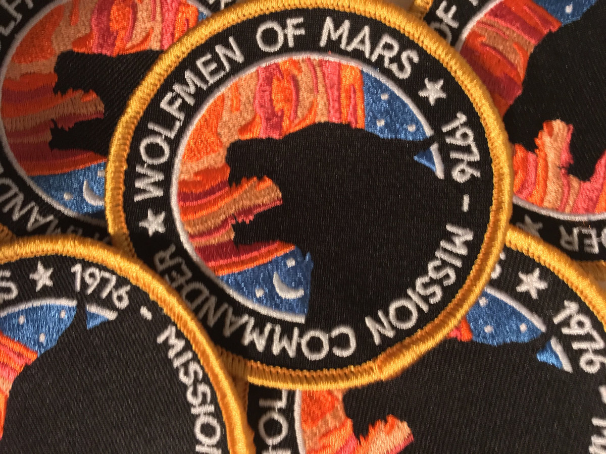 WOLFMEN OF MARS Mission Patch (Designed by Rob Schwager) | Wolfmen of Mars