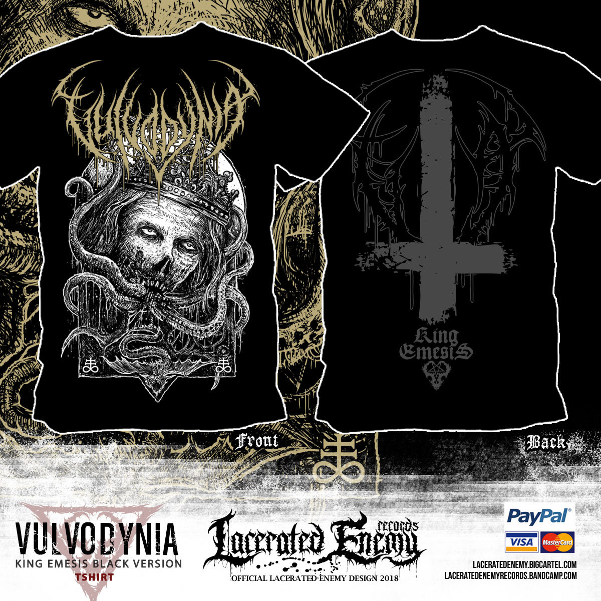 VULVODYNIA - Psychosadistic Design | Lacerated Enemy records