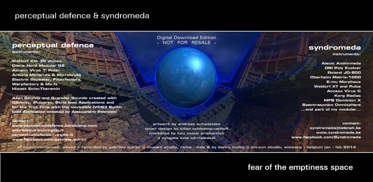 Fear of the Emptiness Space | Perceptual Defence & Syndromeda | Syndromeda