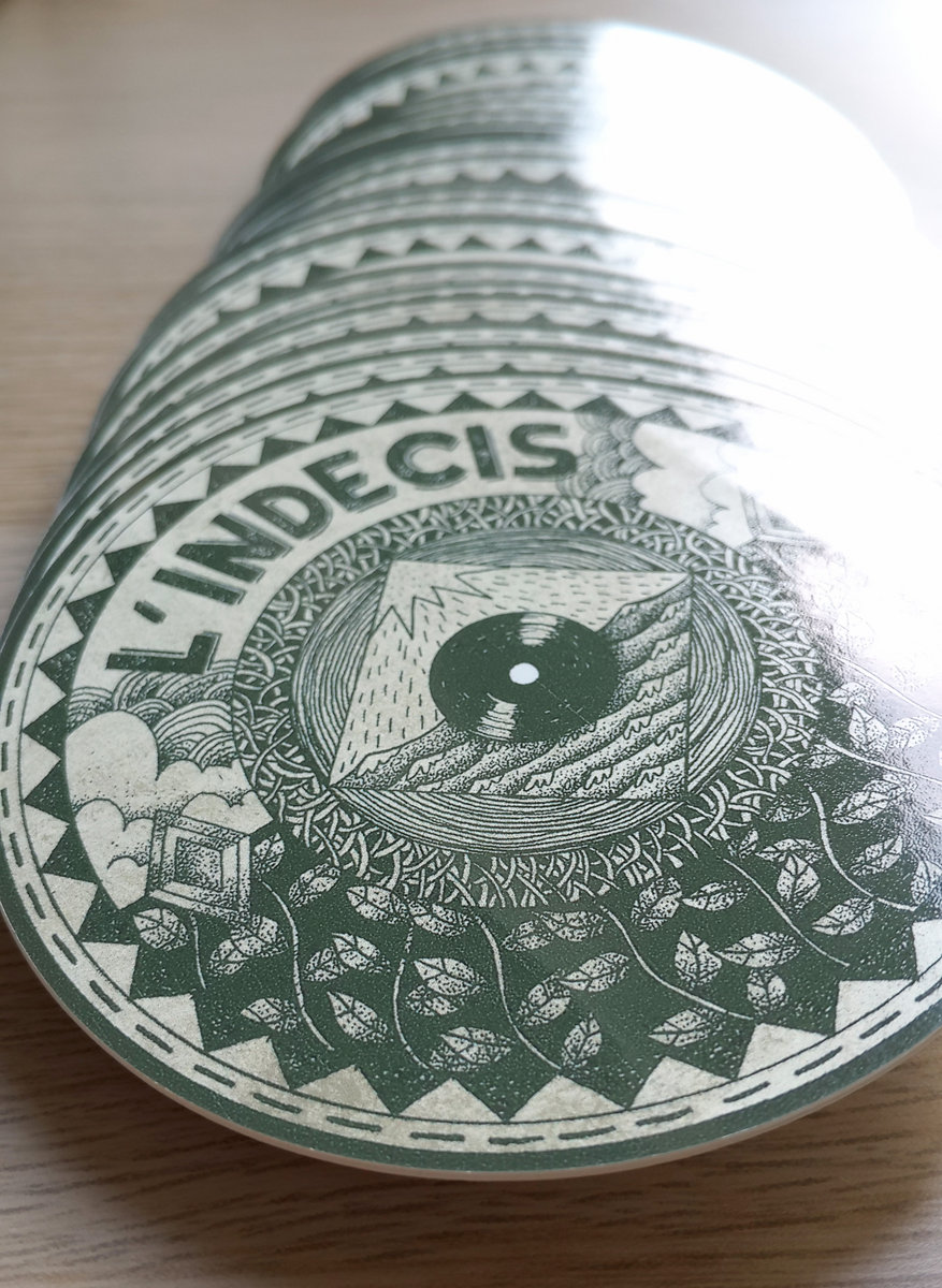 L'indécis Logo Stickers x3 | L'indécis