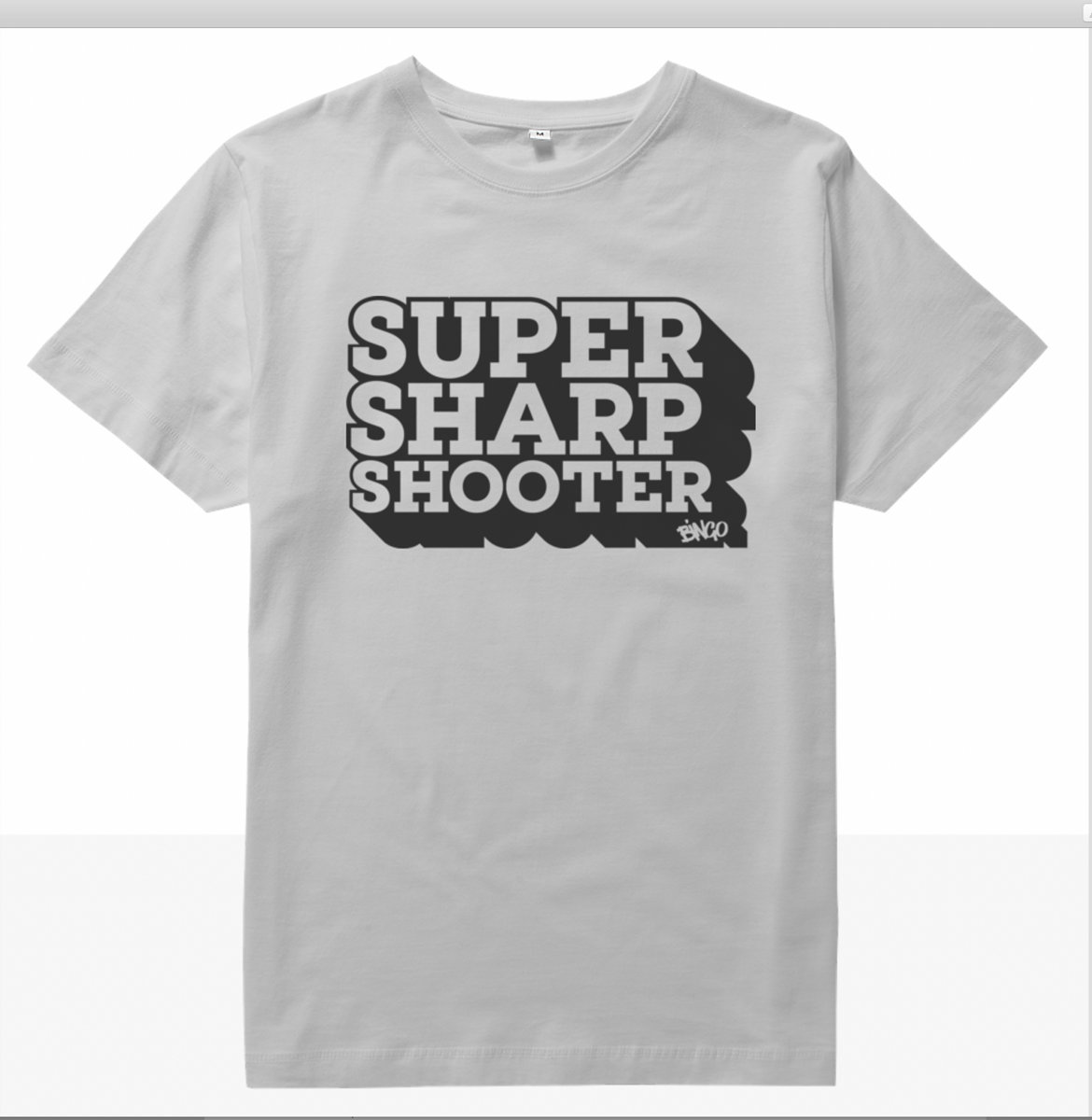 super sharp shooter t-shirt (classic design) | dj zinc