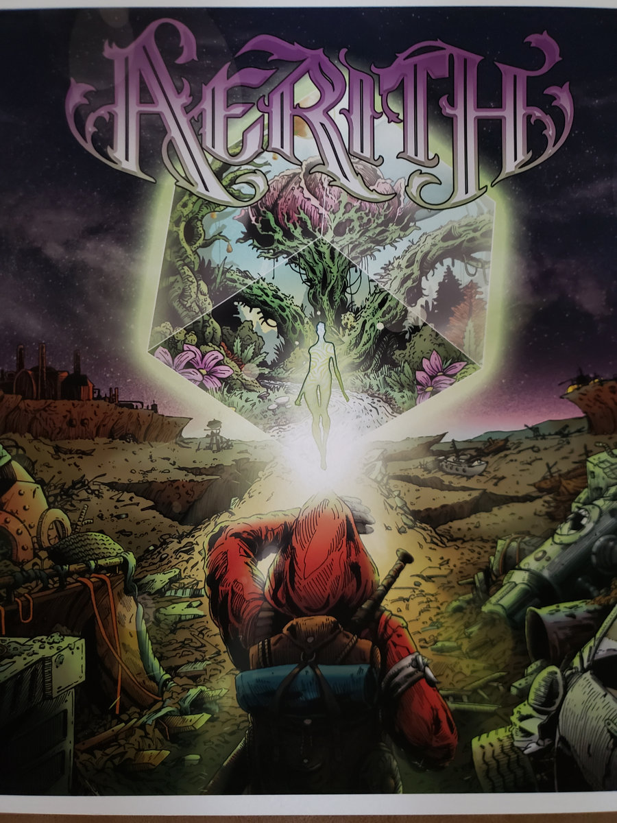 Cover Art Vinyl Poster | Aerith