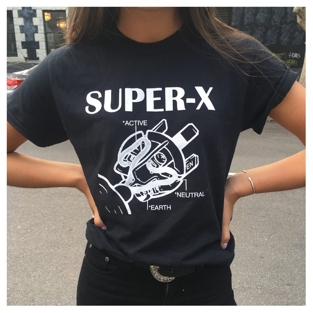 SUPER-X *BLACK EDITION* LOGO TEE | SUPER-X