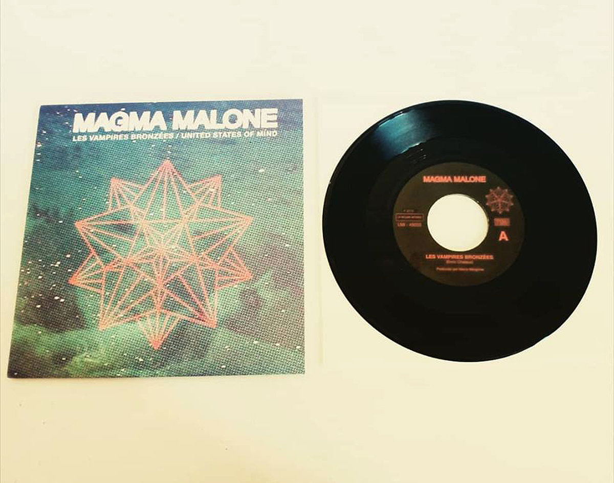 Les Vampires Bronzées / United States Of Mind 7" Vinyl | Magma Malone