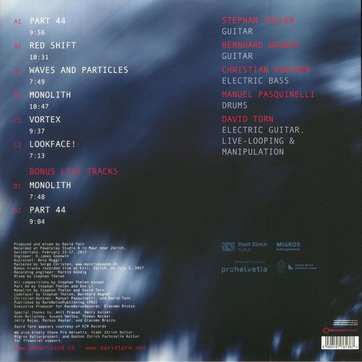 Vortex | Sonar w. David Torn | Sonar